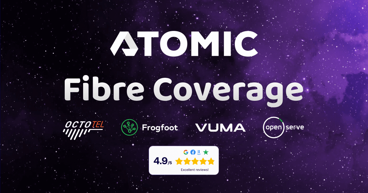 Fibre Coverage Map | Octotel, Frogfoot, Vumatel, Openserve