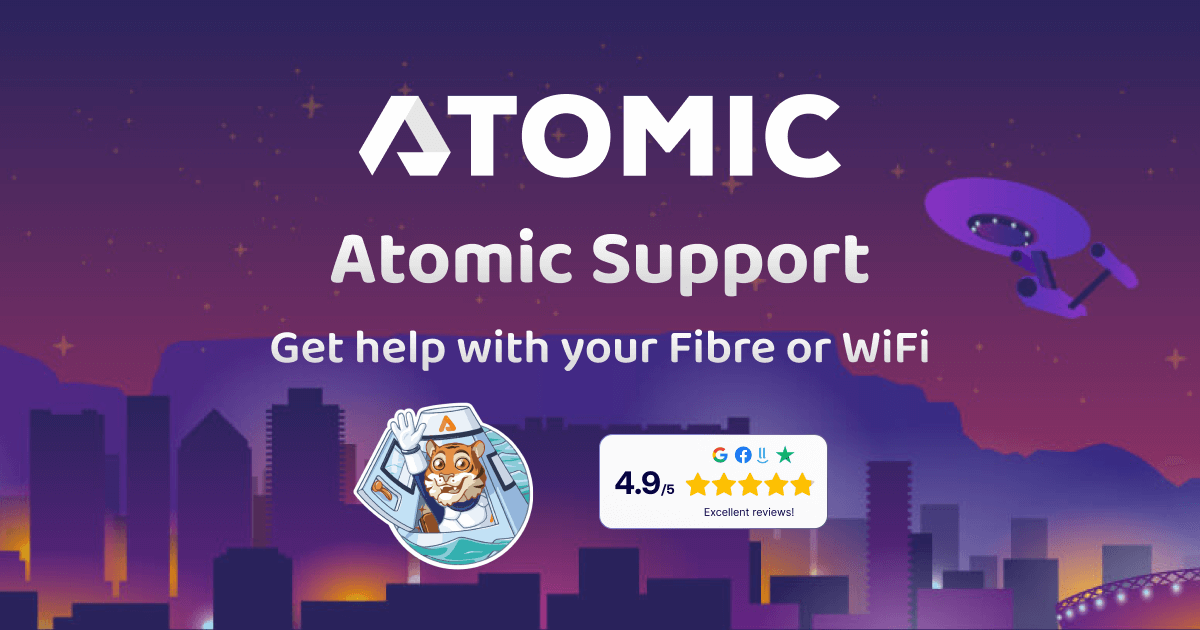Atomic Fibre Support